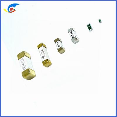 中国 SMD 0603 チップフューズ 250mA~5A 32V 63V 一回吹鉛のないチップフューズ 販売のため