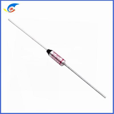 China SEFUSE 73°C-240°C Ligação de fusível térmico 66x4.2mm Funda de metal sobre proteção térmica à venda