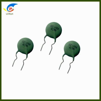 Cina Demagnetizzato 14MM 9 Ohm Coefficiente di temperatura positiva MZ71-9RM Termistore PTC ceramico MZ73 MZ72 Tipo di guscio in vendita