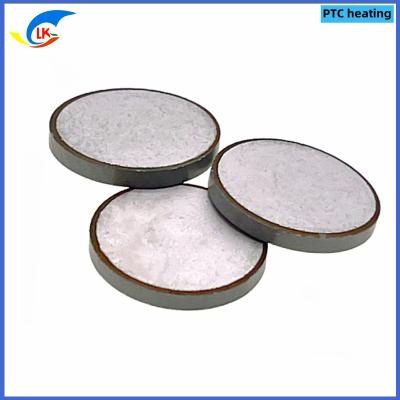 Cina 200°C Temperatura di superficie Disco PTC termistor 19 mm 500 ̊1500 Ohm Per sistema di riscaldamento di cabina in vendita