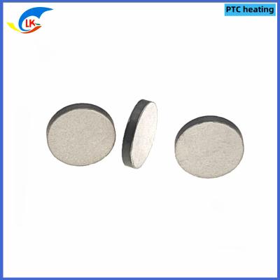 Θερμοστήρας PTC για θέρμανση Φ10X1.5mm 135°C 3.5-6.5 OHM 5V Για προθέρμανση πετρελαίου του καυστήρα καυσίμου