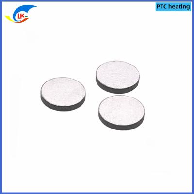 China 100 DEG Square Chip Circular 14 OHM PTC Thermistor 14mm PTC Temperature Sensor for sale