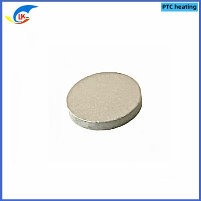 Cina 100 DEG chip quadrato circolare 14 OHM PTC termistor 14mm PTC sensore di temperatura in vendita