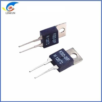 China KSD-01F Temperature Control Switch Fire Power Supply Overheat Protector JUC-31F Temperature Control Thermal Protector for sale