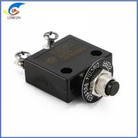 China Overload Protector 8A58 Bakelite Red Head Current Overcurrent Protector With Nut Gasket for sale
