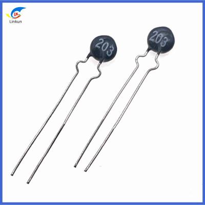 China MF11 203 M NTC thermistor 20K Ohm Voor temperatuurcompensatie van elektronische circuits Te koop