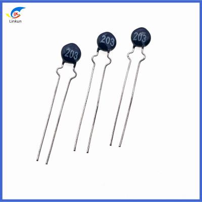 China MF11 203 M NTC thermistor 20K Ohm Voor temperatuurcompensatie van elektronische circuits Te koop