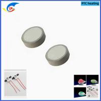 China 12V 70C Round PTC Thermistor Heating Element Disc 8mm Diameter Ceramic Heating Element Thermistor for sale