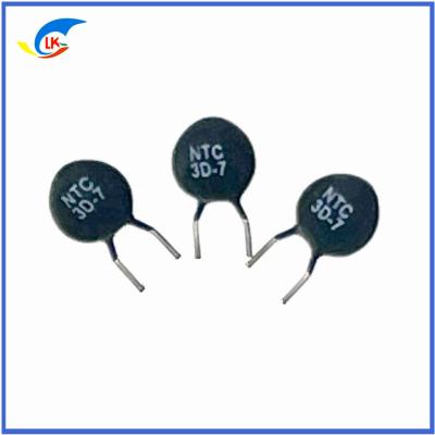 China 07D Series MF72 Inrush Current Limiter NTC Thermistor 10D-7 For Energy Saving Lamps, Ballasts And Power Supply Circuits for sale