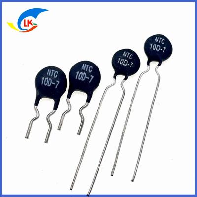 China 07D Series MF72 Inrush Current Limiter NTC Thermistor 10D-7 For Energy Saving Lamps, Ballasts And Power Supply Circuits for sale