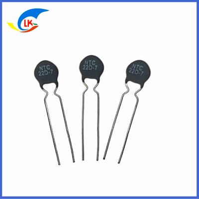 China 07D Series MF72 Inrush Current Limiter NTC Thermistor 10D-7 For Energy Saving Lamps, Ballasts And Power Supply Circuits for sale