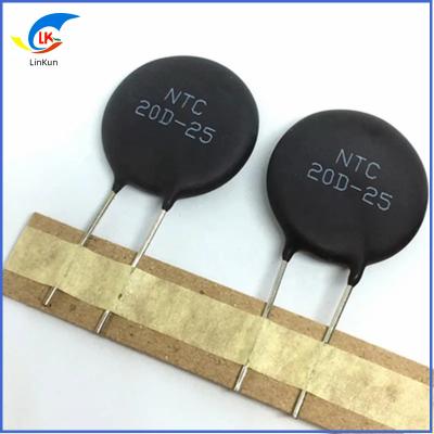 Cina Alta stabilità MF72 20D-25 Potenza NTC Termistor 25mm 20 Ohm Per l'alimentazione elettrica di commutazione in vendita