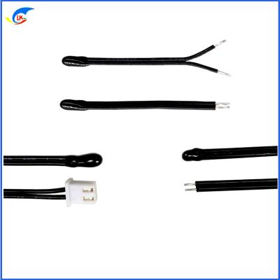 China MF52 Epoxy Encapsulation NTC Thermistor Temperature Sensor 103F3950  Ambient Temperature Sensor Probe for sale