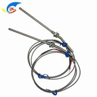 China Fixed Thread Temperature Sensor 3 Wire PT100 PT1000 Thermistor For Accurate Measurement for sale