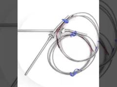 Sensor de temperatura de hilo fijo de 3 hilos PT100 PT1000 termistor para medición precisa