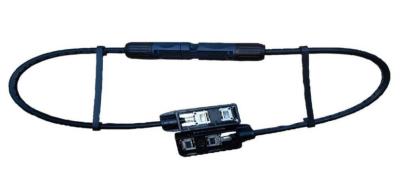 China 1500 VDC Photovoltaic Junction Box PV-BK325A TUV/UL Approved Black for sale