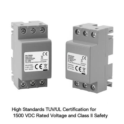 China High Standards TUV/UL Certification for 1500 VDC Rated Voltage and Class II Safety for sale