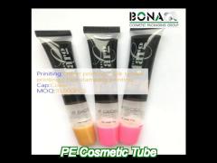 2 layer d19mm lip gloss tube lip applicator for cosmetic tube packaging