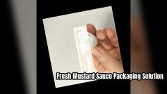 D25mm Food Grade Mustard Sauce Tube Packaging Solution