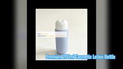 200ml HDPE Lotion Bottle With Disc Cap for Cosmetic Packaging