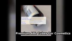 Custom ABL Laminated Cosmetic Tubes with Flip Top Cap