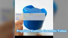 D50mm Custom Cosmetic Tube with Disc Cap Packaging Solution