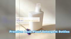 Durable 1.5L HDPE Laundry Detergent Bottle Packaging