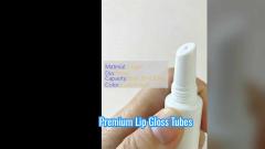 D19mm Long Head Lip Gloss Tube 10ml to 20ml Packaging