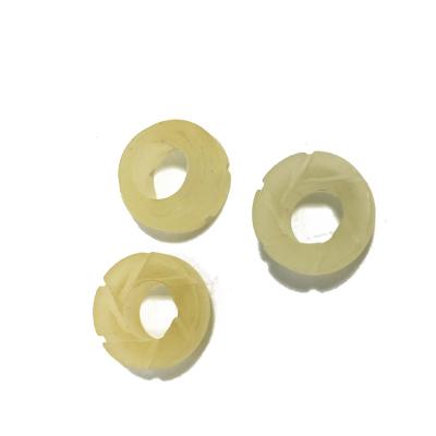 Cina Pressure Foot Disk Insert Flexible Plastics For CNC PCB Hitachi Driller Machines Yellow in vendita