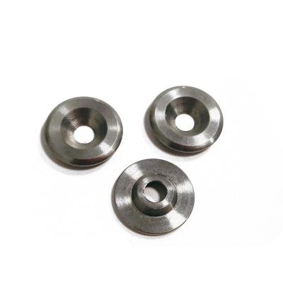 China Large multi insert,pressure foot disk OEM/ODM Stainless steel titanium plating pressure foot insulator for sale