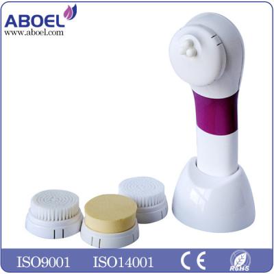 China IPX5 elektrische Gesichtsreinigungsbürste, empfindliche/Dermabrassions-Bürste/Falten-Reduzierer zu verkaufen