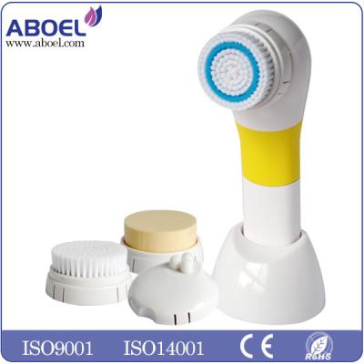 China Wasser-beständiger elektrisches Gesichts-Reinigungsbürsten-System-vibrierender Gesichts-Reiniger zu verkaufen