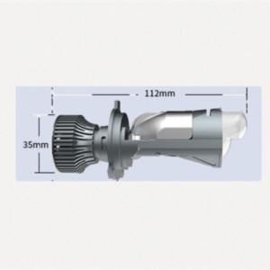 China Sanan CSP chip Automotive Headlight Bulbs With Low Operating Noise for sale
