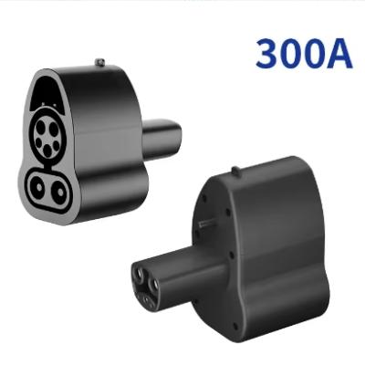 China EV Charger Adapter CCS1 to NACS DC 2.0 Compatible with Tesla Vehicles Featuring Compact Design and High Current Capacity for sale