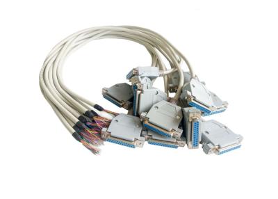 China 30AWG 80mm DB25 Cable And Harness Assembly for sale