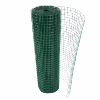 China 1/2 Inch Hole Rust Proof PVC Coated Welded Wire Mesh for Livestock Farm Enclosure for sale