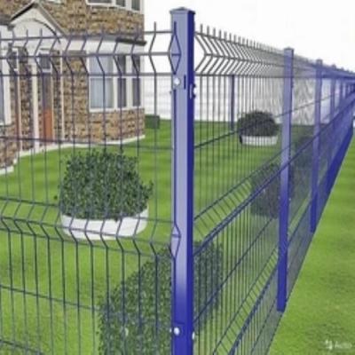 China Cost-Effective 1.6m Height Galvanized & PVC Double Coated 3D Bending Fence for Beautiful Countryside Village Road Entrance for sale