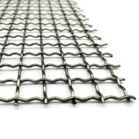China 0.5m-2m Width Galvanized Crimped Wire Mesh with Corrosion Resistance and Square Hole Design for sale