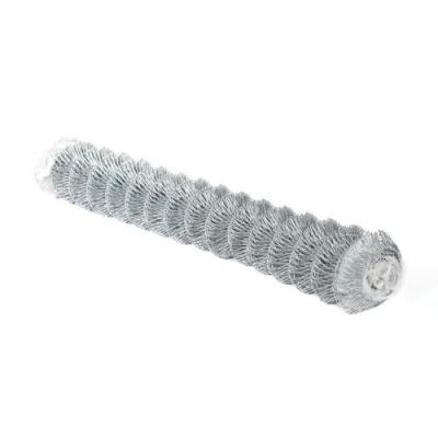 China Q195 Q235 Farm Garden Chain Link Fence BWG6 Galvanized Steel Chain Link Fabric for sale