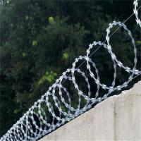 China 450mm Diameter Barbed Razor Wire For Protective Construction for sale