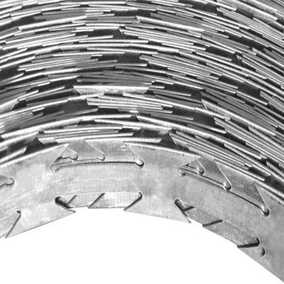 China Bto-22 Welded Barbed Razor Wire Mesh For Standard Gauge Single Line SGR Railway for sale