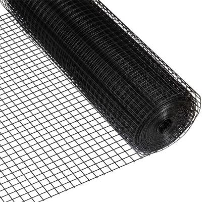 China 12 14 16 18 Gauge Livestock Animal Galvanized Welded Wire Mesh Fence Black for sale