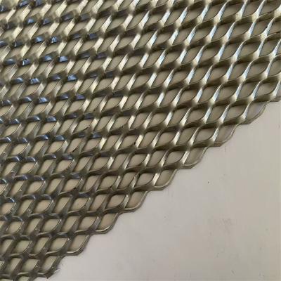 China Cold Rolled Expanded Metal Mesh with Uniform Openings and Hot Dipped Galvanized Surface for Architectural and Commercial Use for sale