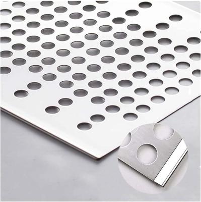 China 1220×2440mm Perforated Metal Mesh with Adjustable Hole Patterns in 304/316/316L Stainless Steel for Equipment Guards for sale