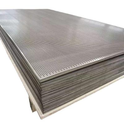 China Customized Hole Sizes 304/316/316L Stainless Steel Perforated Metal Mesh for Industrial Equipment Covers for sale