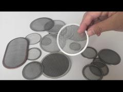 15 20 30 50 70 100 Micron Filterplaat van roestvrij staal