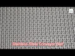 food industry 304 stainless steel conveyor belt customizable dimension