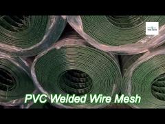 heavy duty weather proof pvc coated welded mesh with square hole for outdoor boundary protection