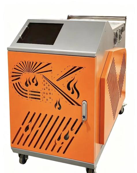 Quality Non Contact Fiber Laser Rust Cleaner Industrial Metal Surface Cleaning Equipment for sale