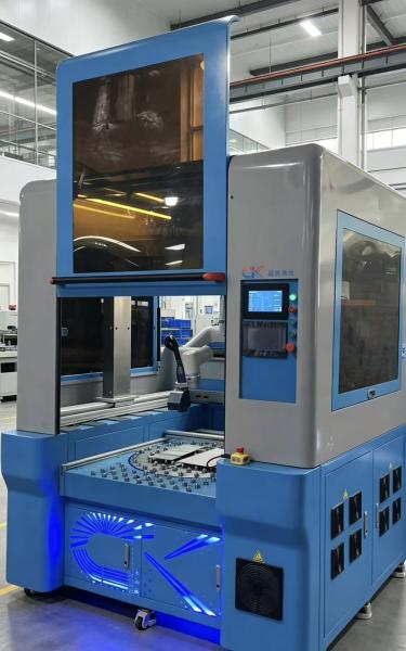 Quality PLC Touchscreen Laser Cleaning System For Industrial Surface Operations for sale
